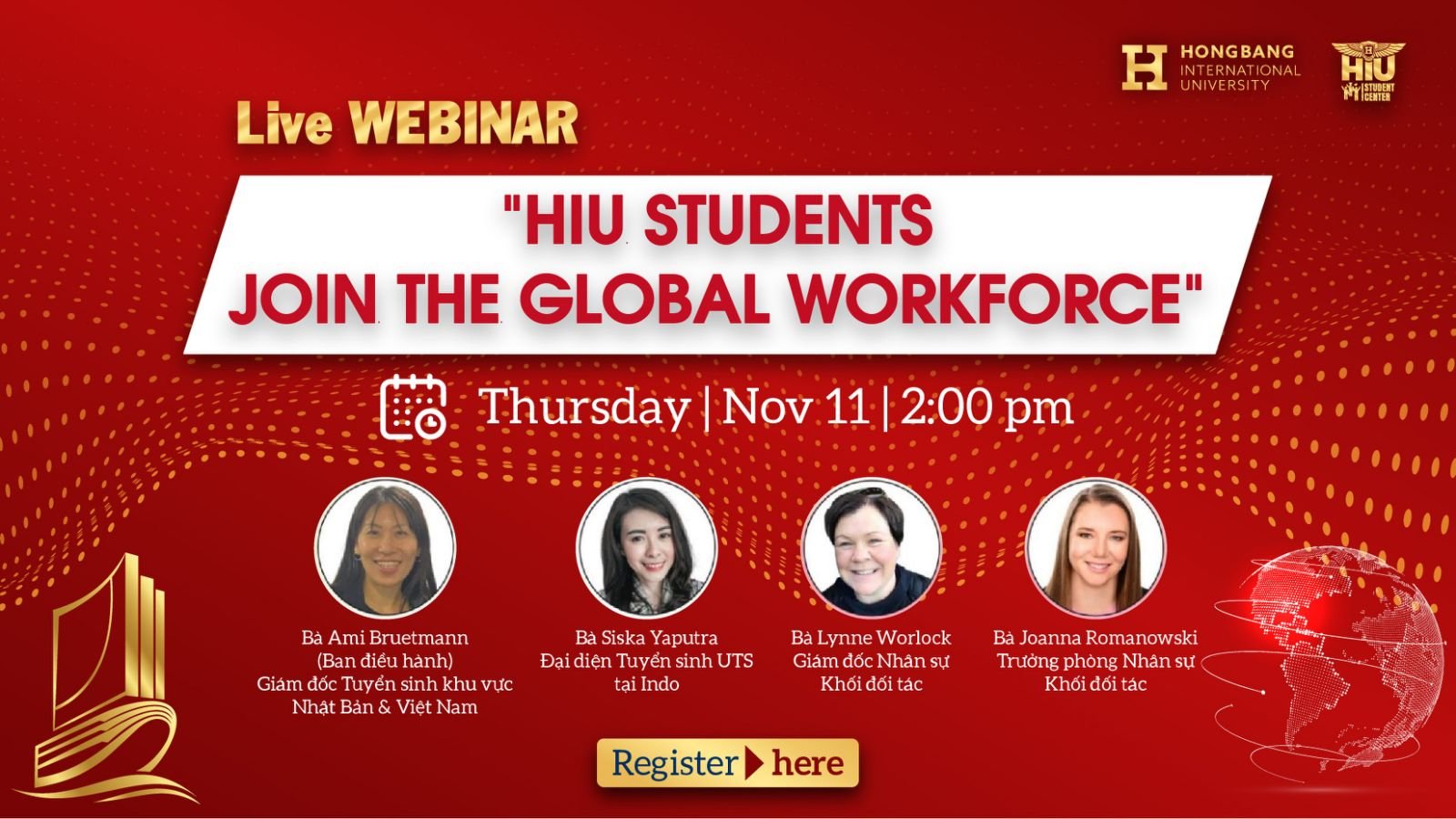 HIU STUDENTS JOIN “THE GLOBAL WORKFORCE” WEBINAR - Hong Bang ...