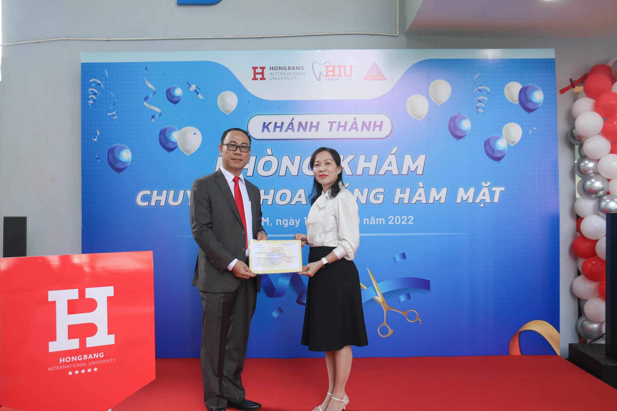 HIU Dignitaries mark the opening of an Orthodontic Clinic with an ...