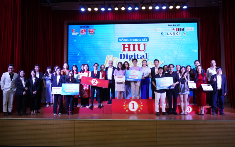 Đã tìm ra Quán quân cuộc thi HIU Digital Marketing Challenging 2022