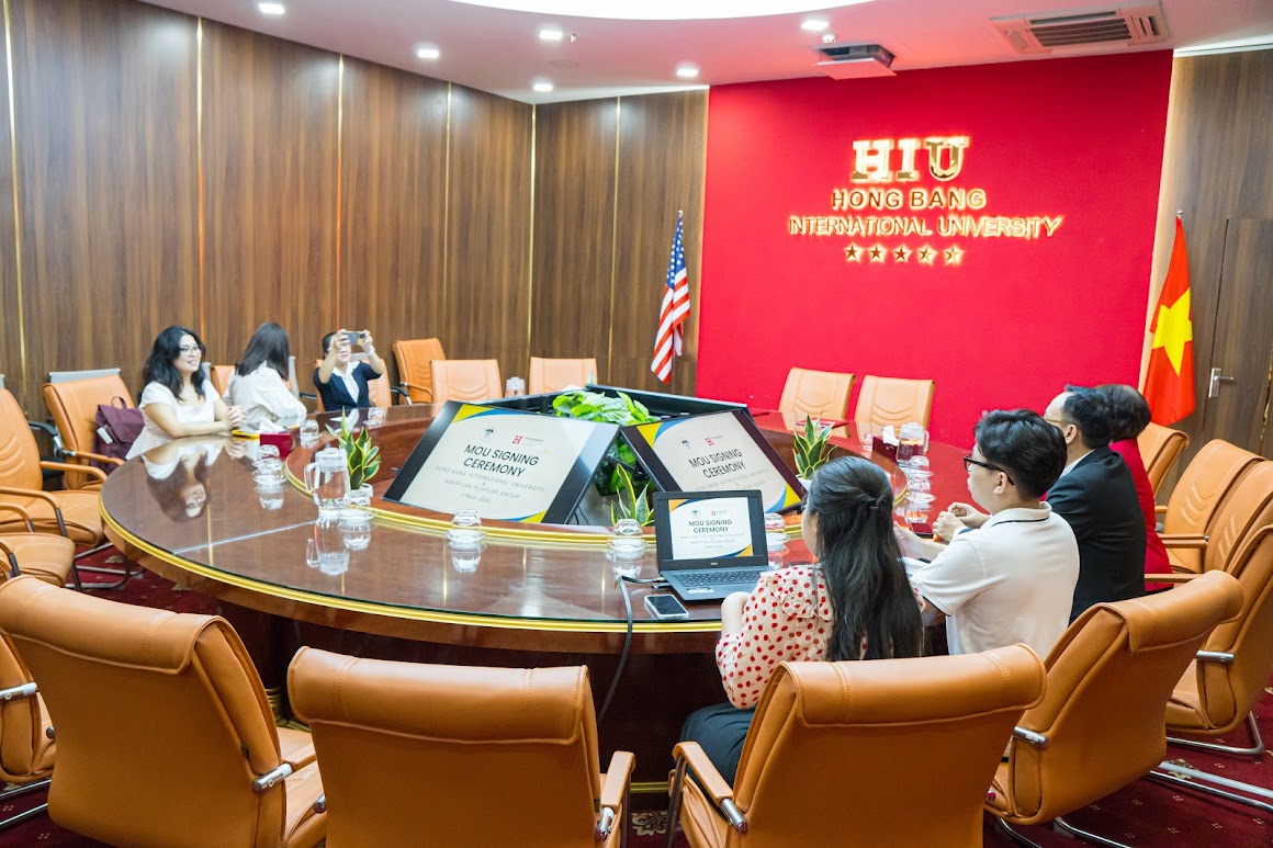 HONG BANG INTERNATIONAL UNIVERSITY SIGNS PARTNERSHIP WITH AMERICAN ...